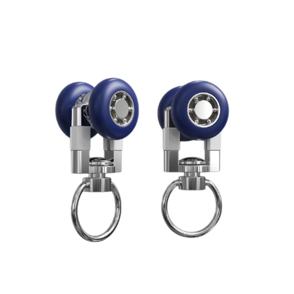 Heavy Duty Gliders Twin Bearing Wheel Rolling Rail Slider Roller Glider ...
