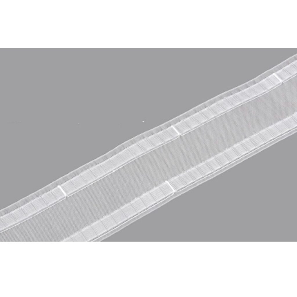 75mm MARKED WAVE FOLD SHEER CURTAIN TAPE 125mm - Eastern Blinds and ...